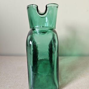 Vintage Blenko Water Pitcher Art Glass, 60s Glass, Collectors Glass ...