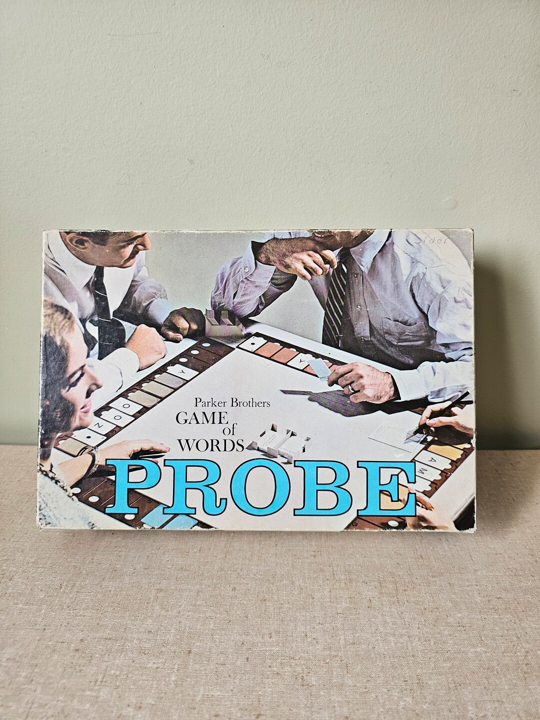 Vintage Probe Game, Word Guessing Card Game for All Ages, 1964 Parker ...