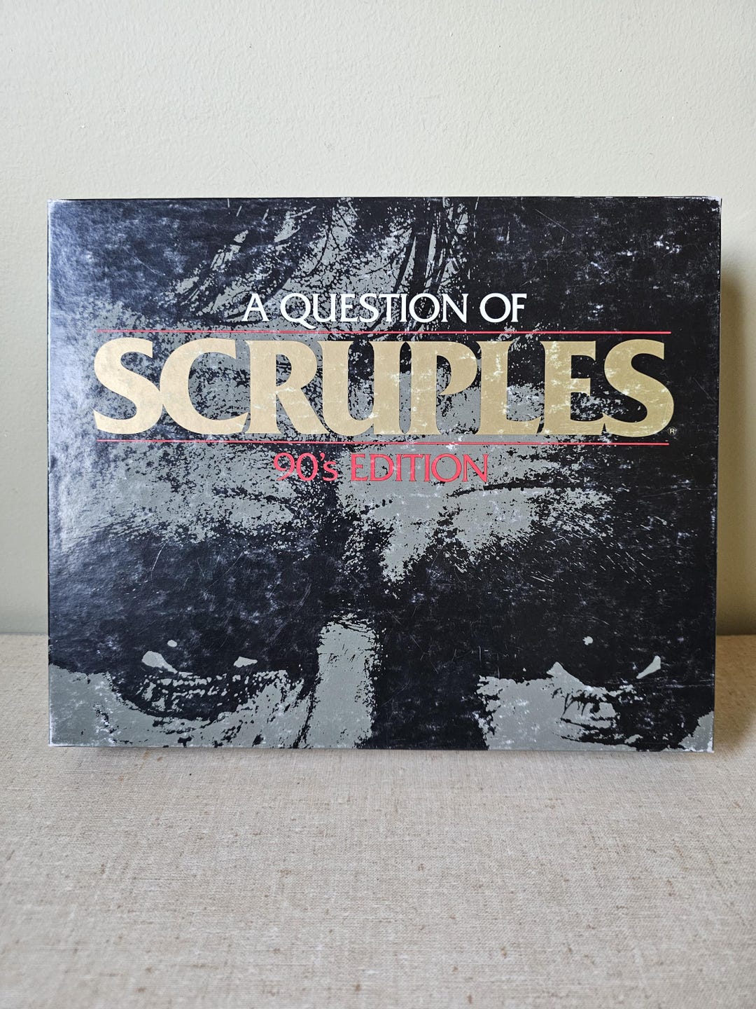 Vintage A Question of Scruples Game, 90s Edition, Moral Dilemmas Card ...