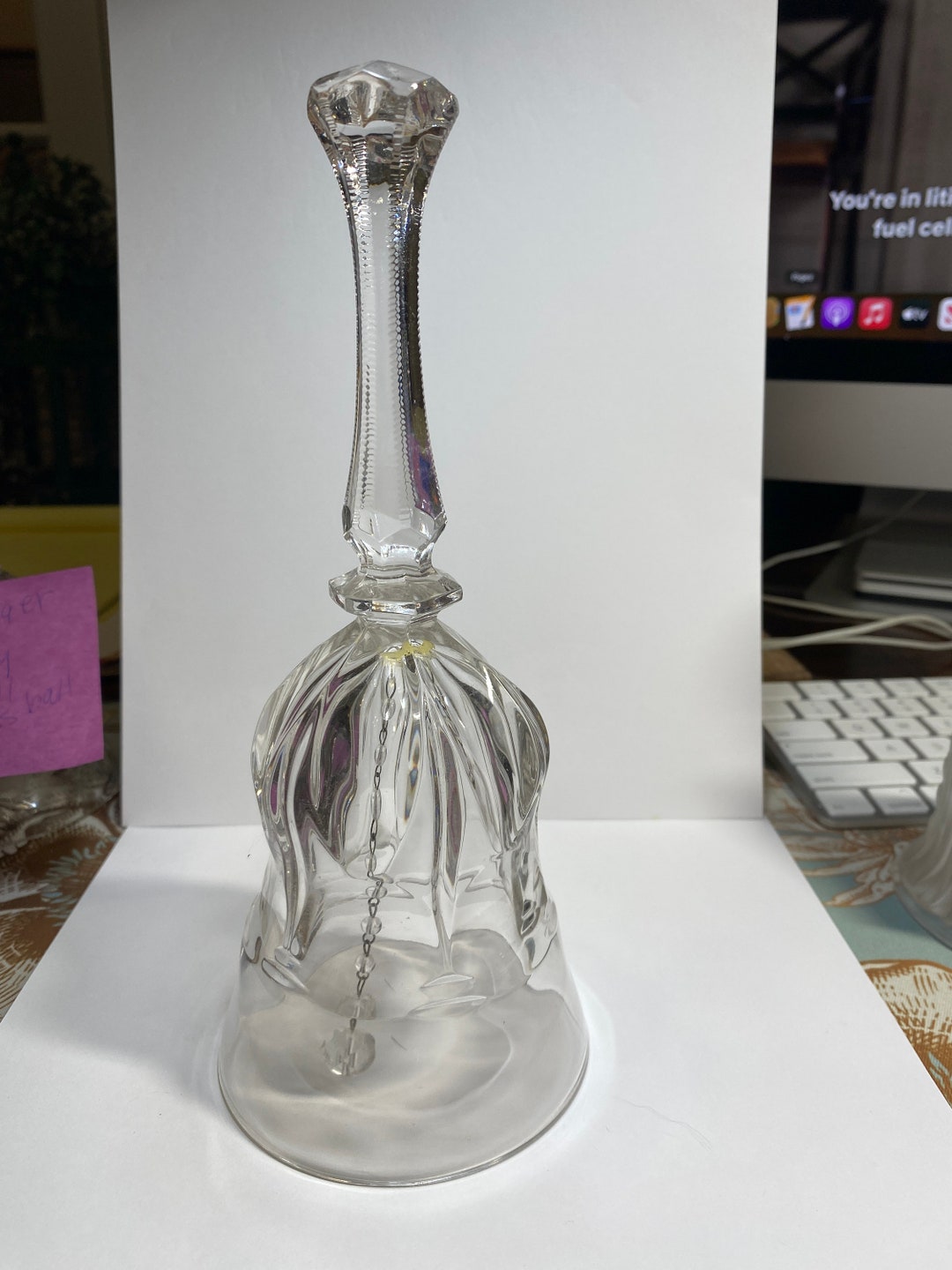 Full Lead Crystal Bell From House of Goeble...west Germany - Etsy