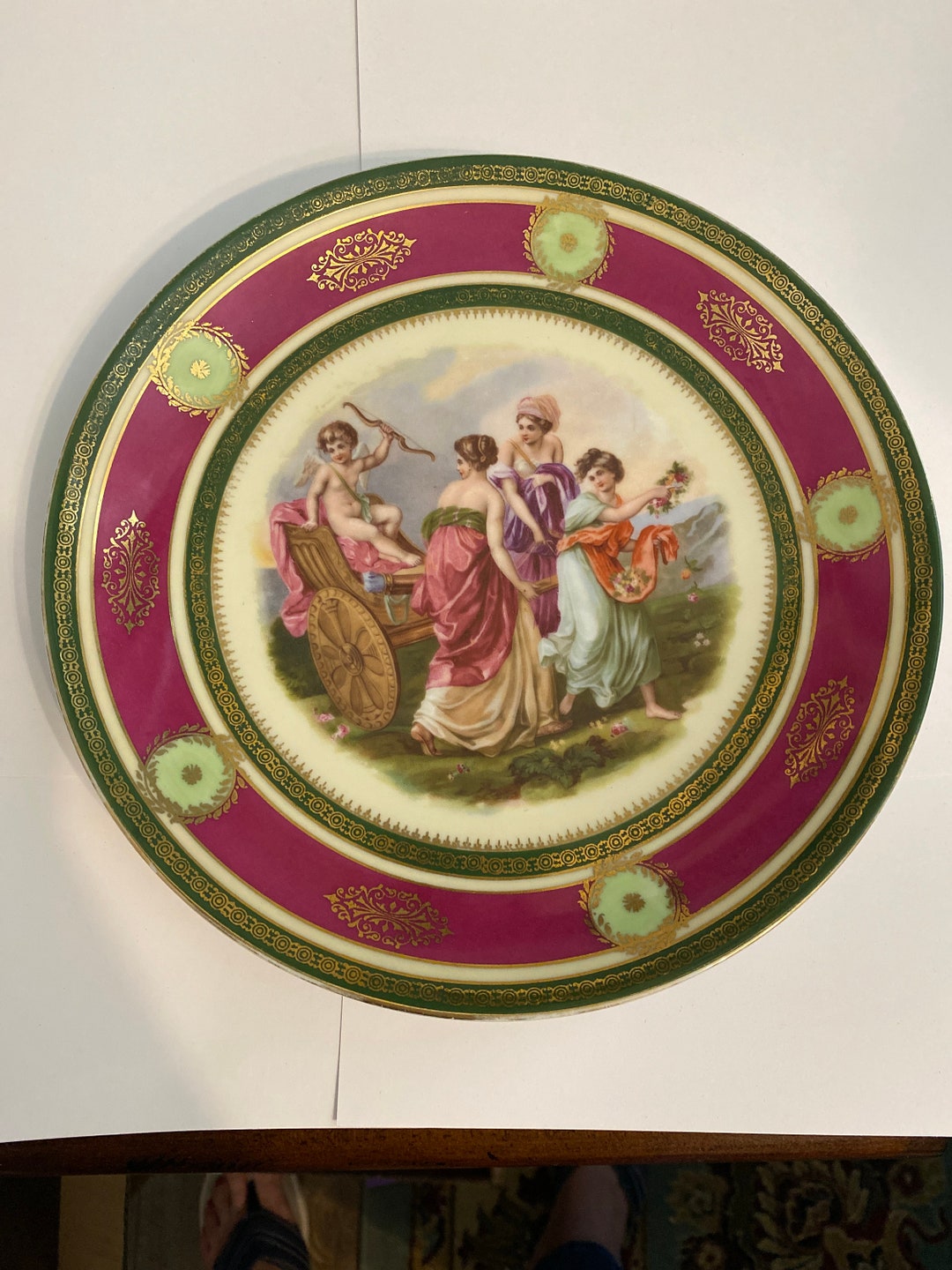 Epiag Royal Czechoslovakia China:mid 19th Century...dinner and 2 Bread ...