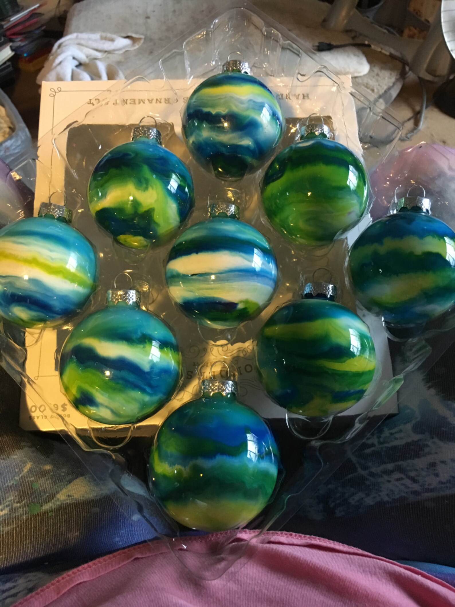 Christmas Glass Bulb Ornaments - Etsy