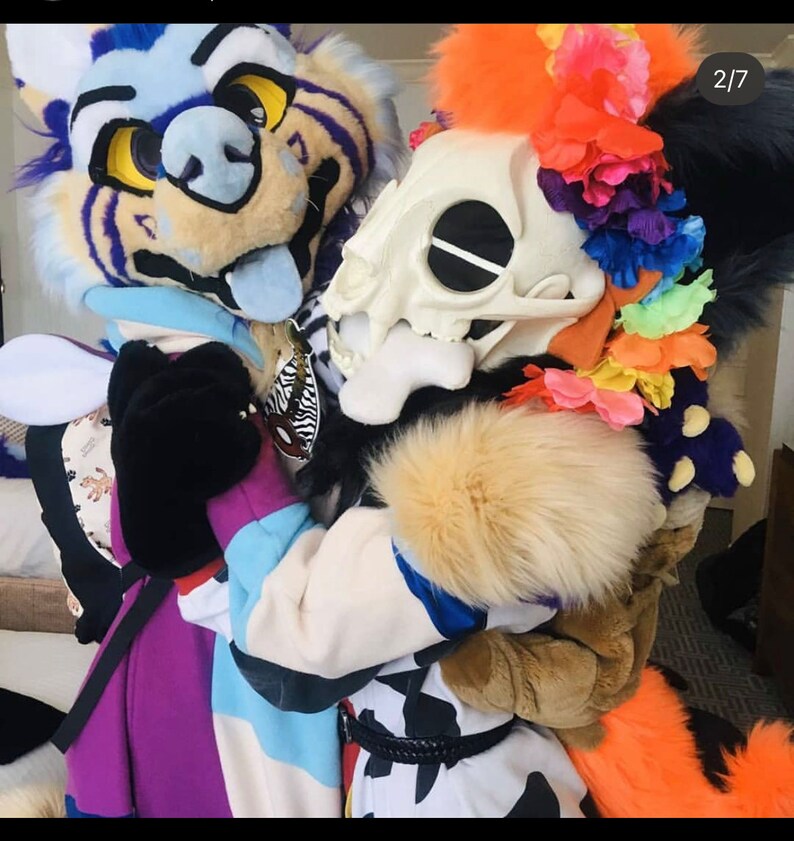 Skull Cat Fursuit - Etsy
