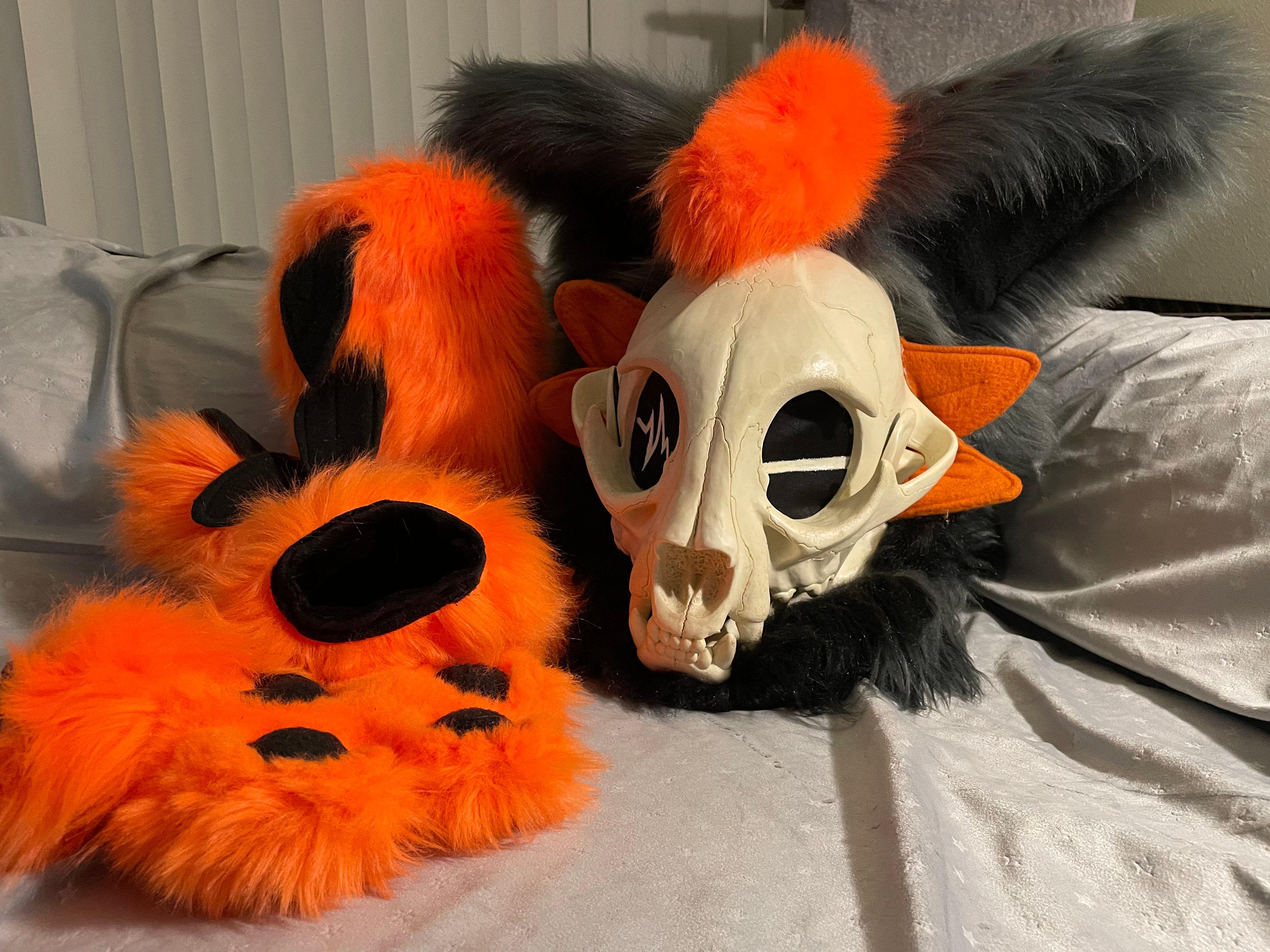 Skull Cat Fursuit - Etsy