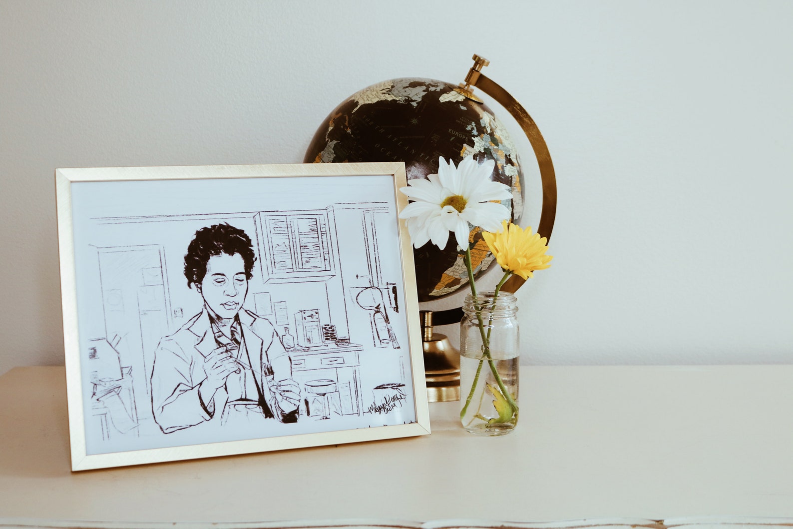 Dr. Marie M. Daly Art Print Black History Month Day 15 - Etsy UK