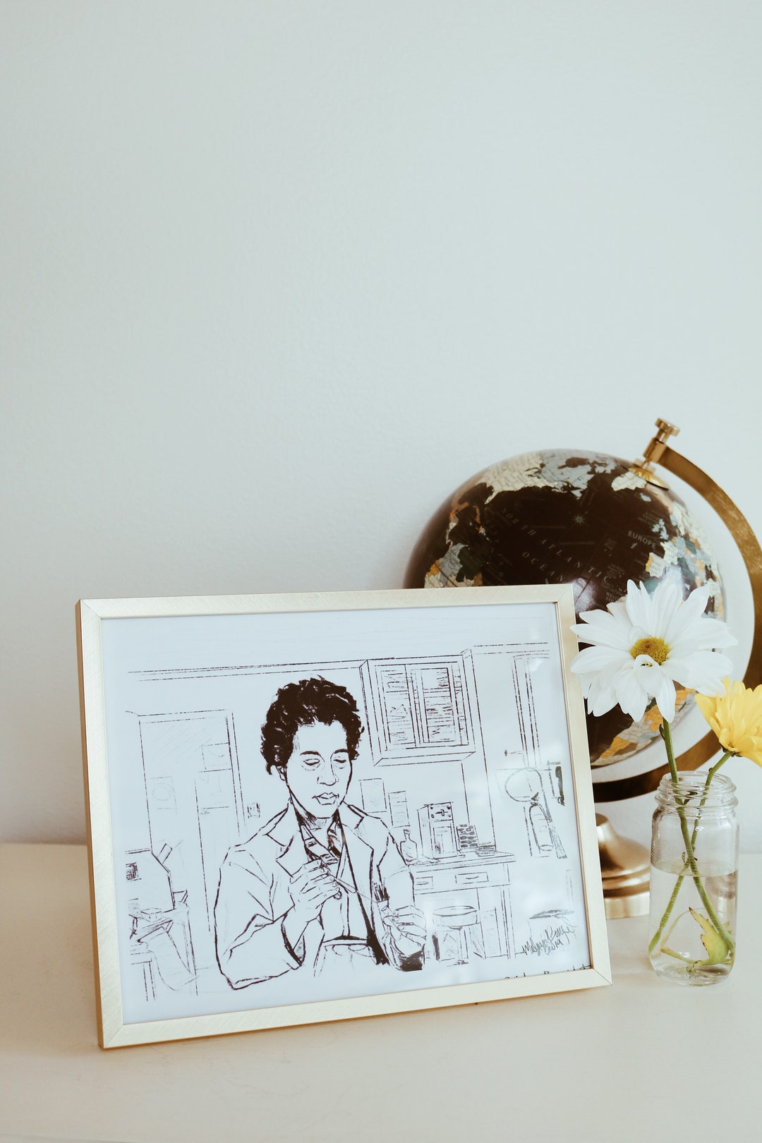 Dr. Marie M. Daly Art Print- Black History Month Day 15 - Etsy UK
