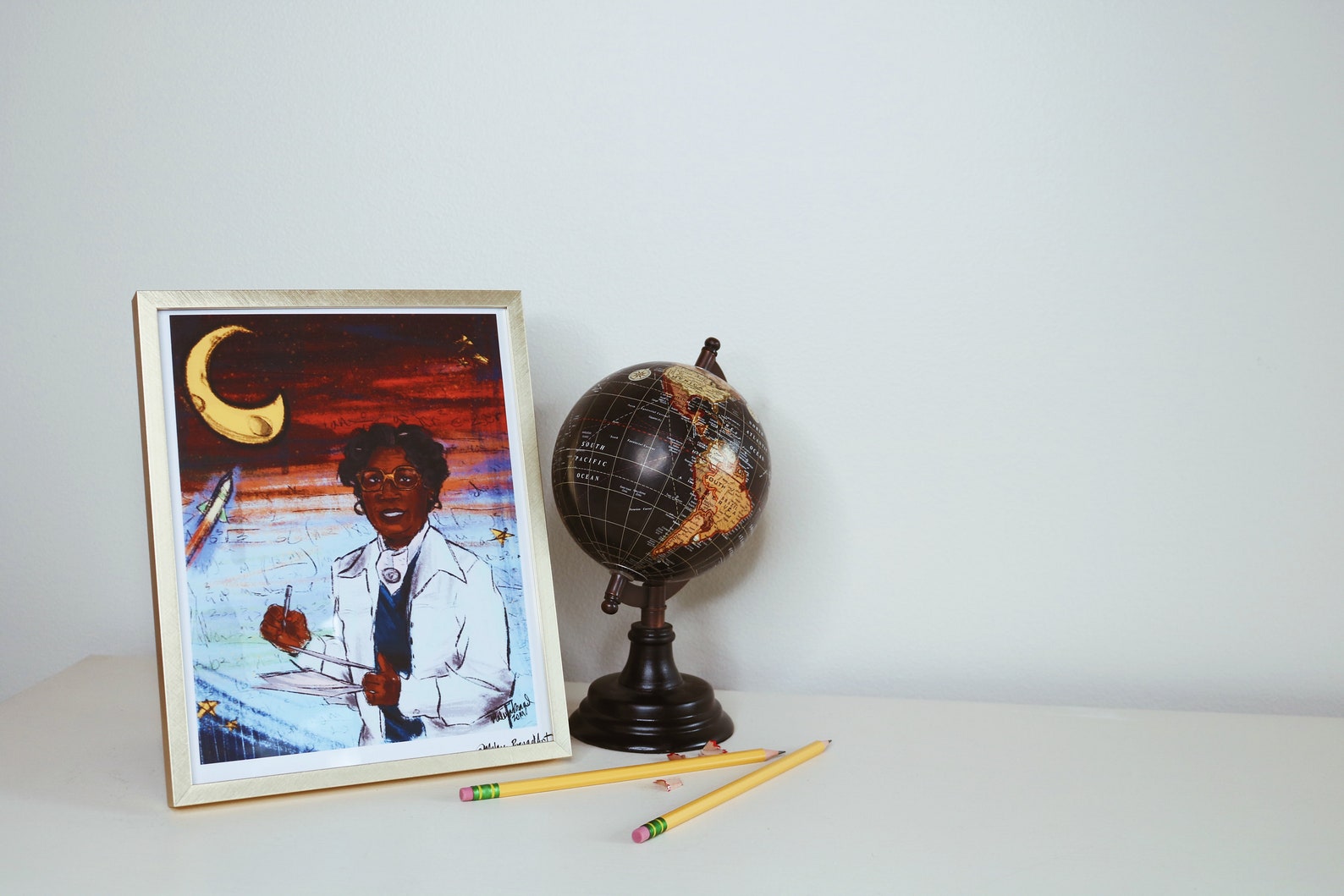 Mary Jackson Art Print Black History Month Day 23 - Etsy