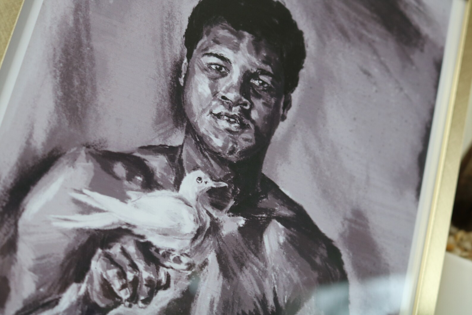 Muhammad Ali Art Print- Black History Month Day 11 - Etsy