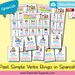 Lotería Verbos Pasado Simple para Imprimir / Past Simple Verbs Bingo in ...