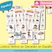 Spanish Continuous Verbs Bingo Printable / SPANISH Loteria Verbos ...