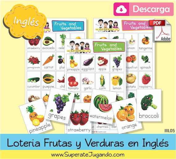 Vegetables In English And Spanish at Cheryl Nicholson blog