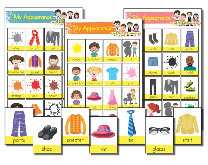 Lotería Frutas y Verduras en INGLES para imprimir Printable - Etsy México