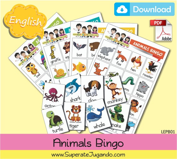 SPANISH Loteria Verbos Gerundio para Imprimir / Printable Continuous ...