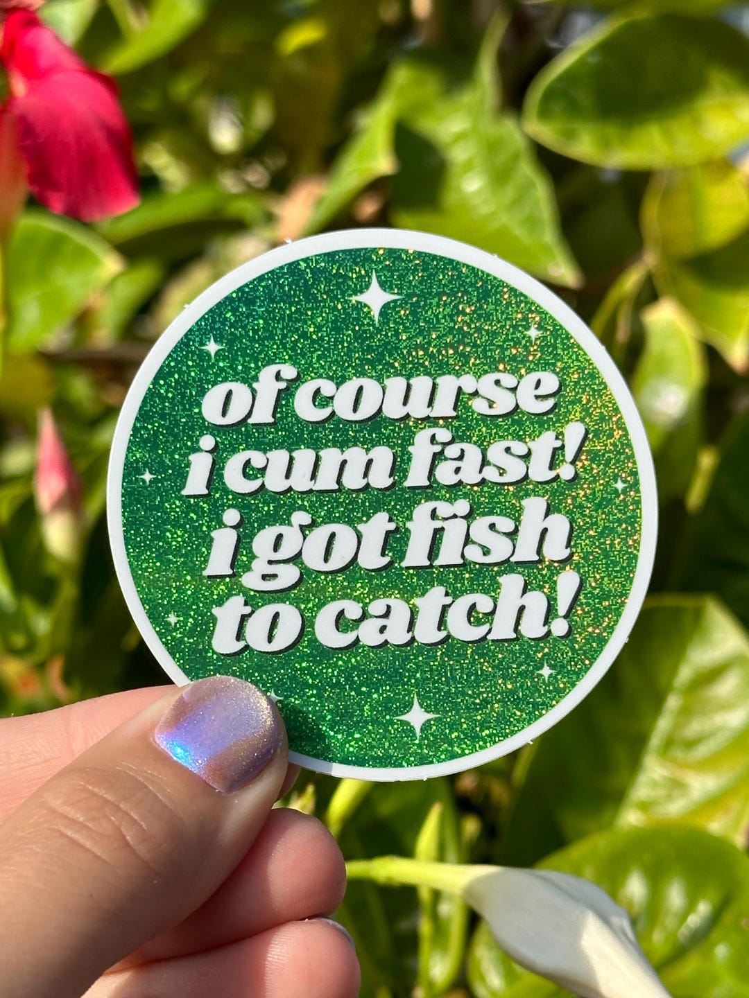 I Got Fish to Catch! Circle Funny Sticker - Etsy