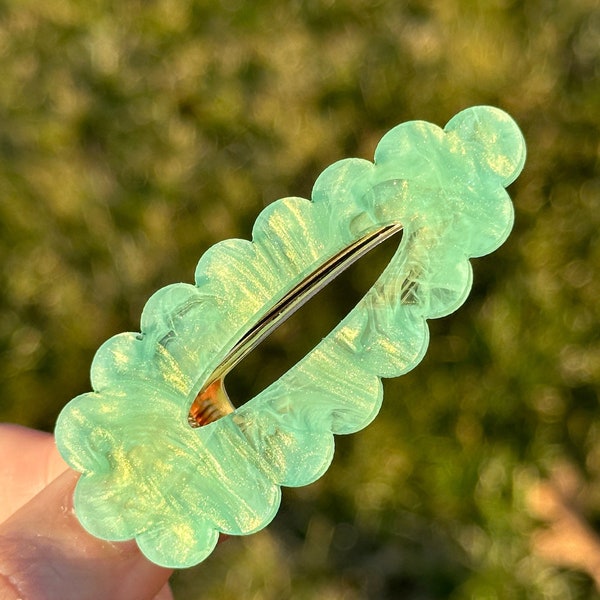Acrylic Hair Clips - Etsy