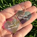 Iridescent Therapy is Not Enough I Need to Fight My Ex Hoop Earrings - Etsy