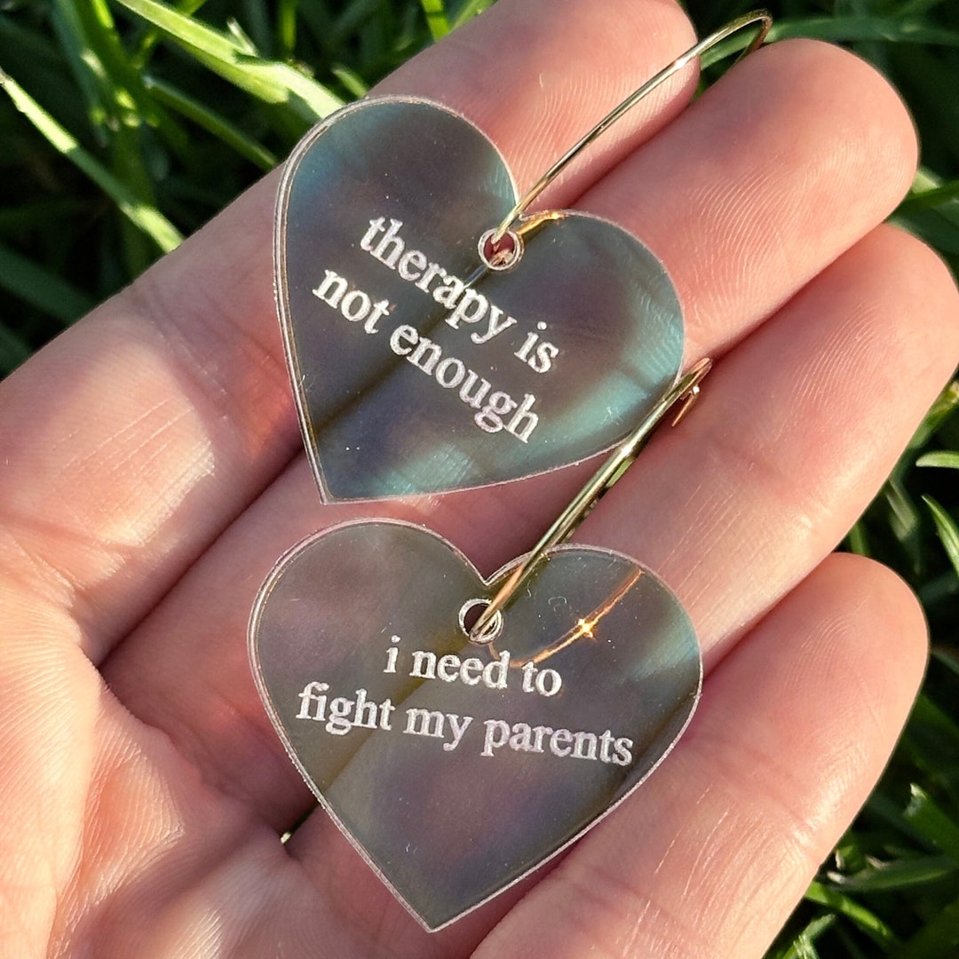 Iridescent Therapy is Not Enough I Need to Fight My Parents Hoop ...