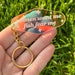 Dream Big, Fart Loud Iridescent Acrylic Keychain - Etsy