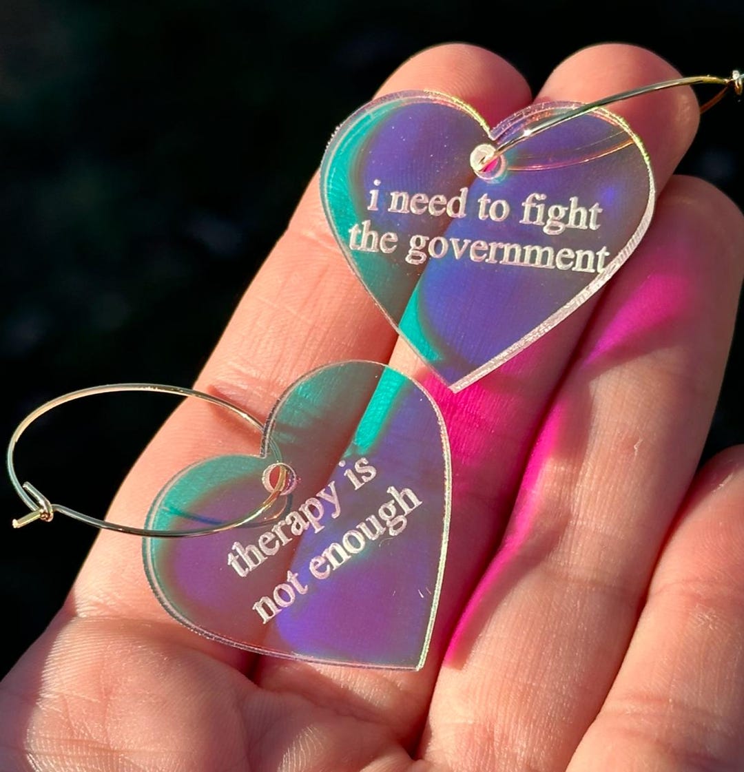 Iridescent Therapy is Not Enough I Need to Fight the Government Heart ...