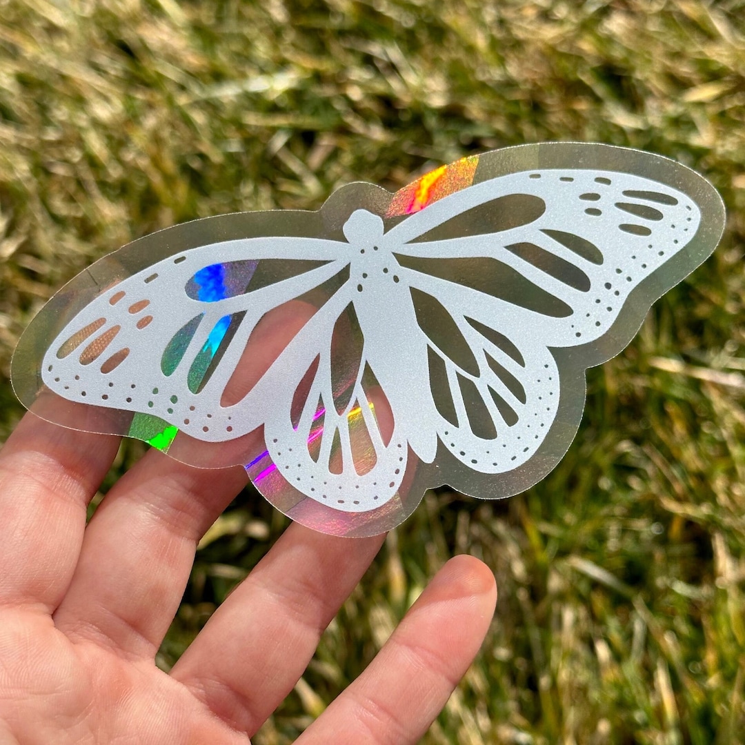 Monarch Butterfly Suncatcher Window Decal - Etsy