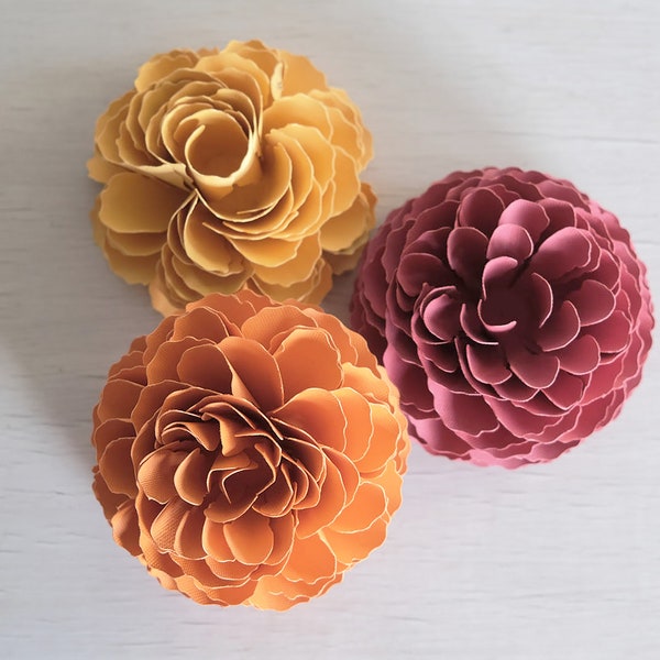 Marigold Flower Template - Etsy