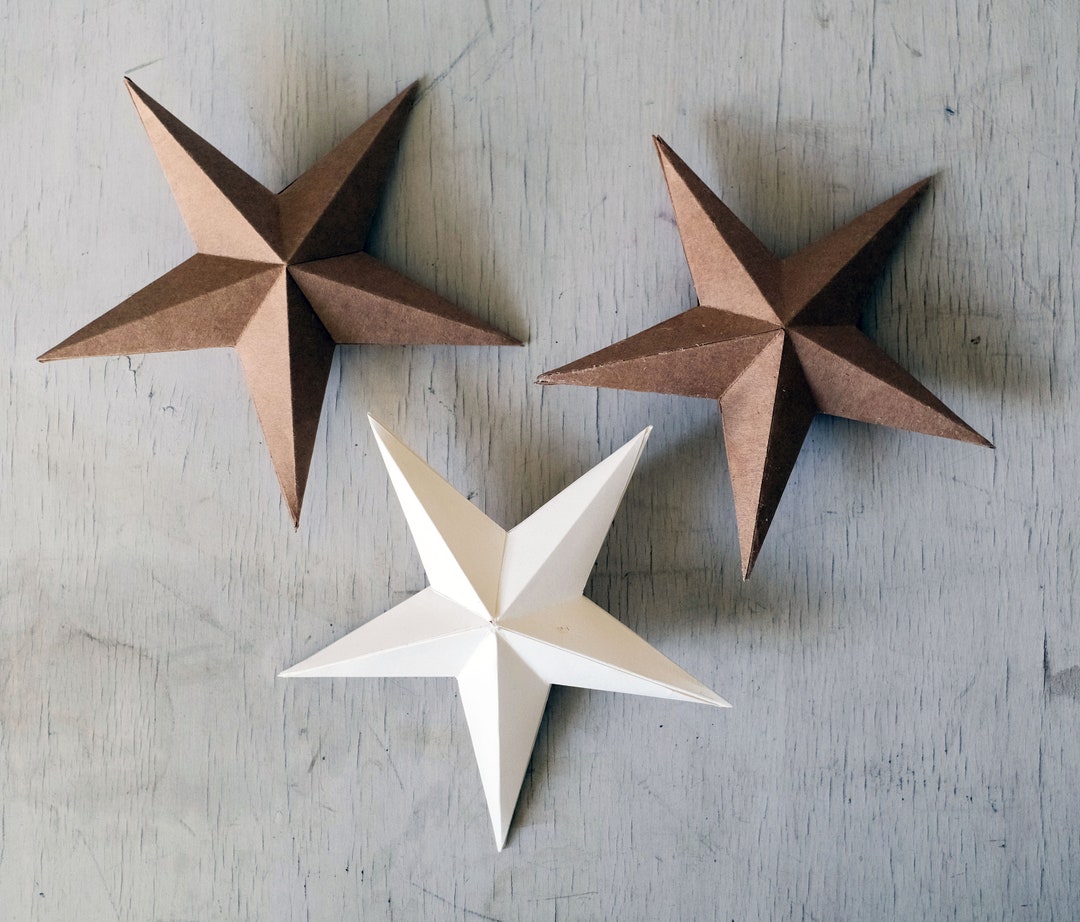 Star Polyhedron Ver 1.1 SVG Digital Template - Etsy