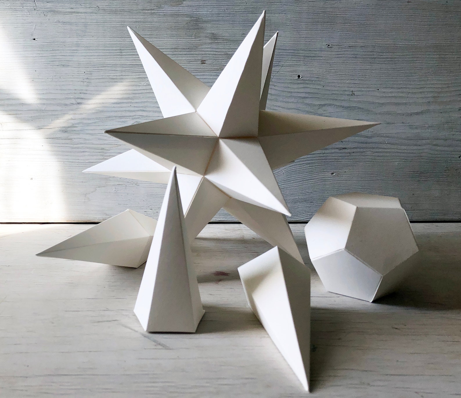 Stellated Dodecahedron Ver 5.1 SVG Digital Template - Etsy