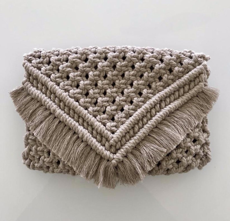 Macrame Clutch Purse Pattern charity - Etsy Ireland