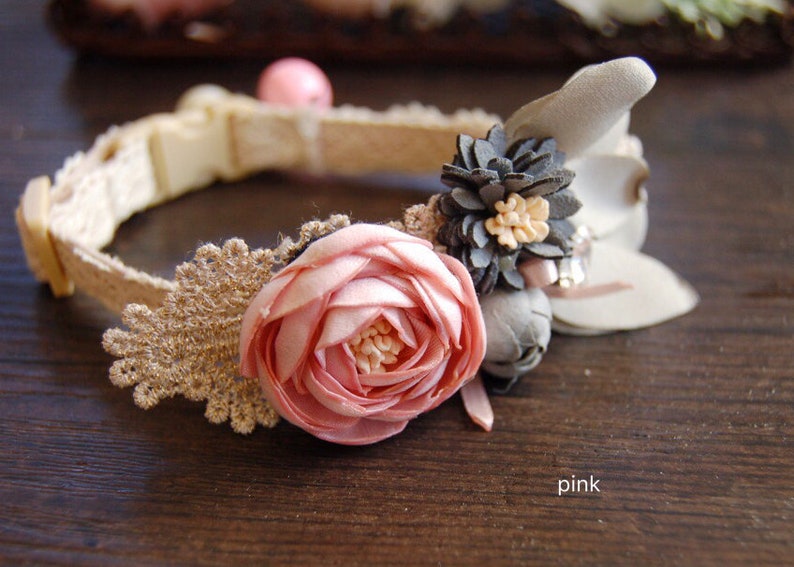 Beautiful Cat collarwedding lace cat collarsmall dog | Etsy