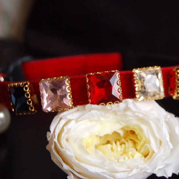 Rhinestone Dog Leash - Etsy