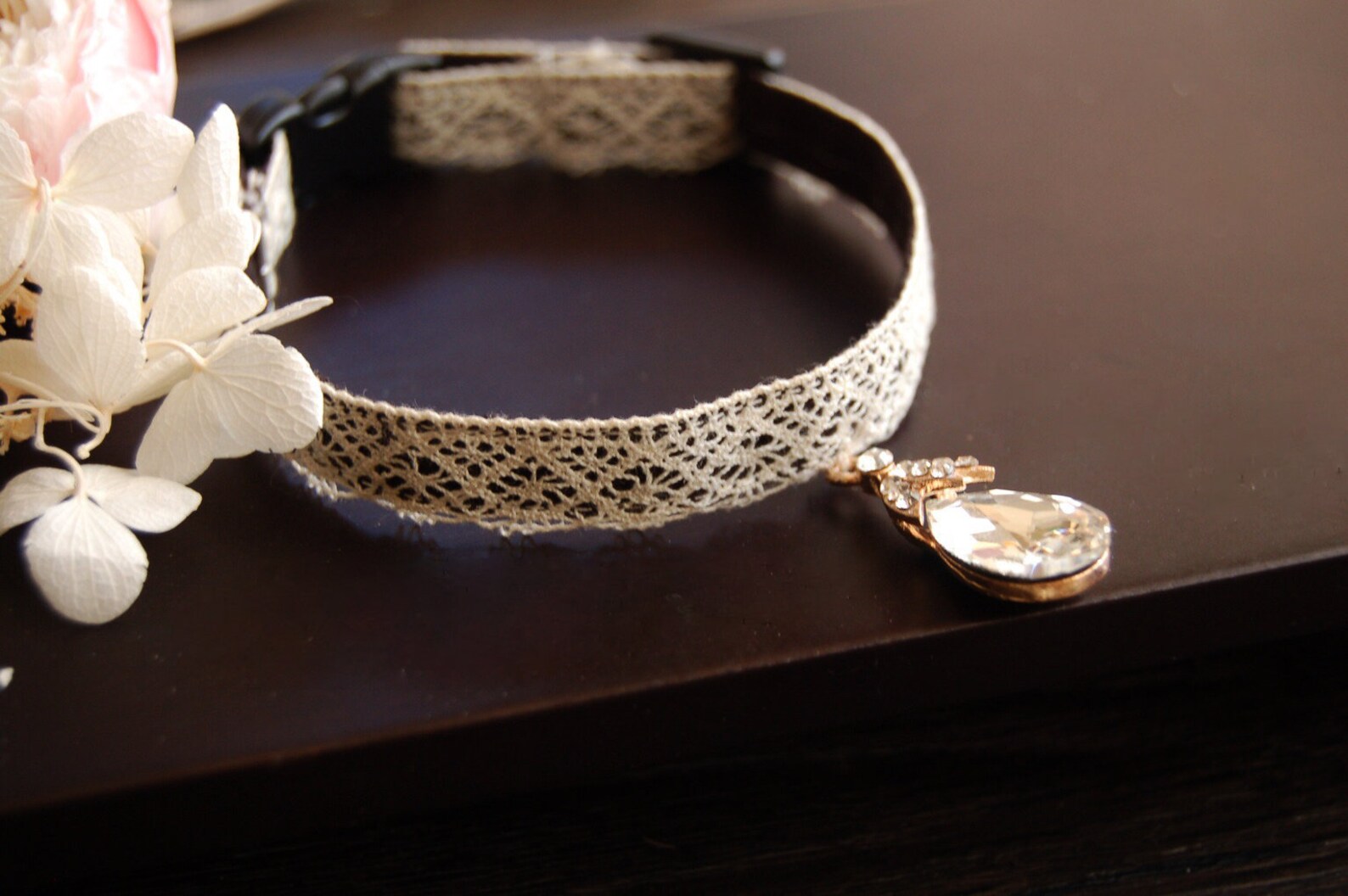 Beautiful Lace Cat Collar.small Dog Collar.gift for Cat.cat | Etsy