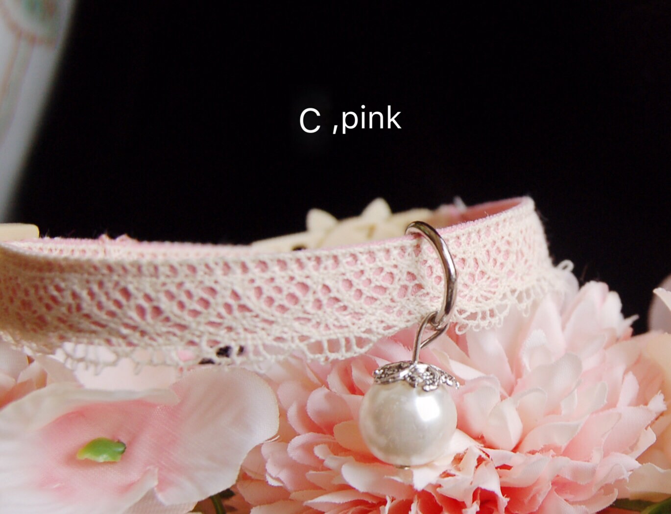 Cute Lace Cat Collarpearl Cat Collar Puppy Collarlace Small - Etsy