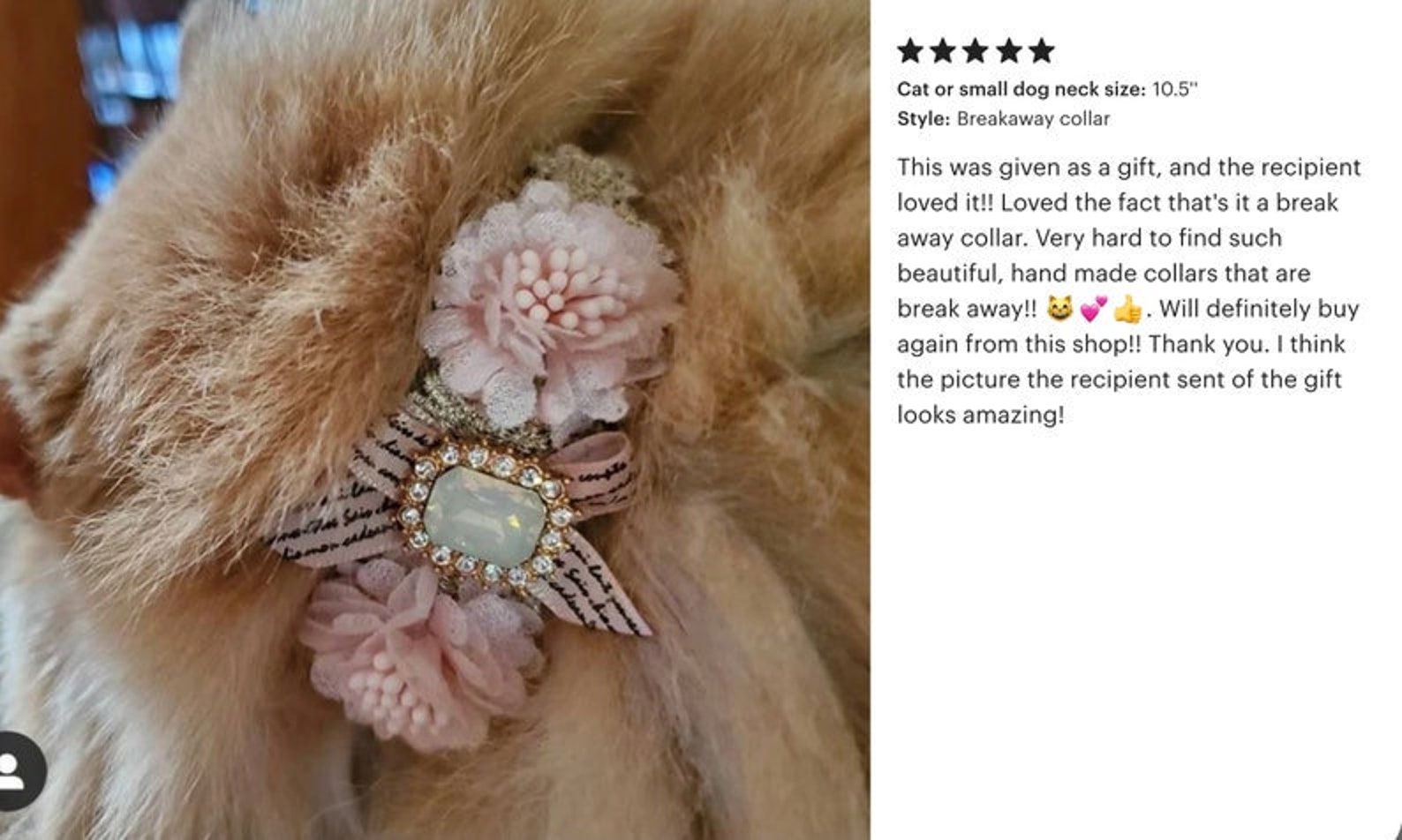 Pink Flower Princess Cat Collar,small Dog Wedding Lace Collar.wedding ...