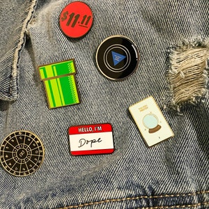 THE WARP ZONE Enamel Pin - Unique Enamel Pin, Kaleidadope Enamel Pin ...