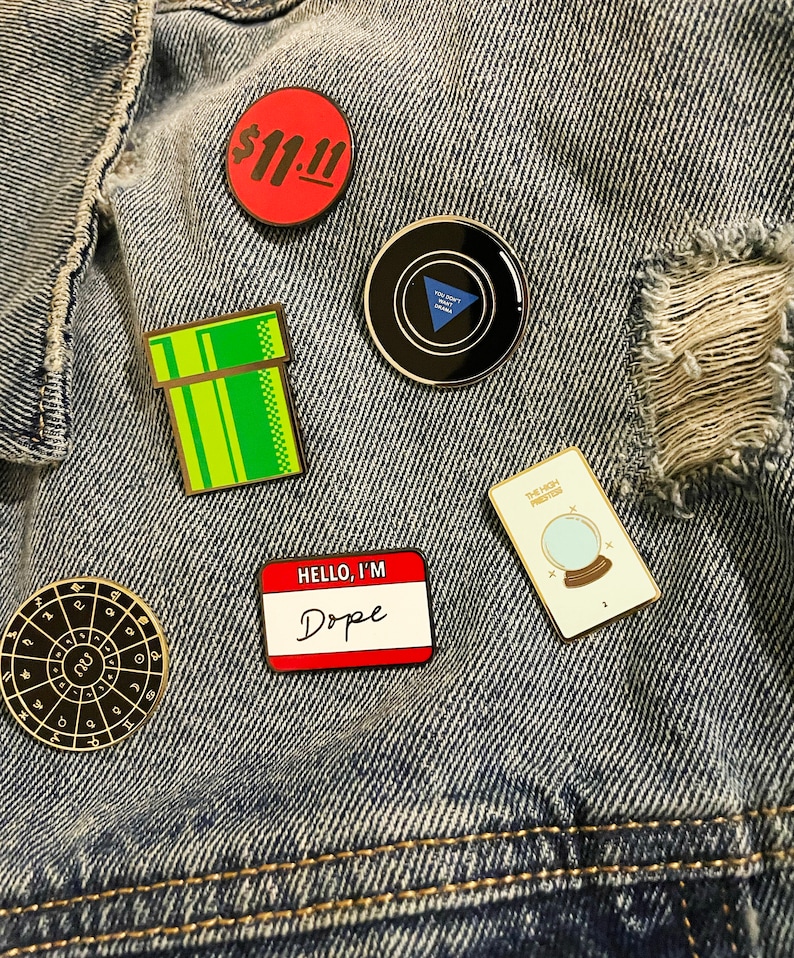 THE WARP ZONE Enamel Pin - Unique Enamel Pin, Kaleidadope Enamel Pin ...