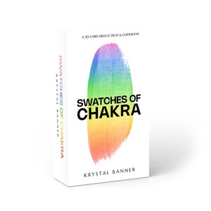 SWATCHES OF CHAKRA - Oracle Cards, Chakra Oracle Deck, Energy Work ...