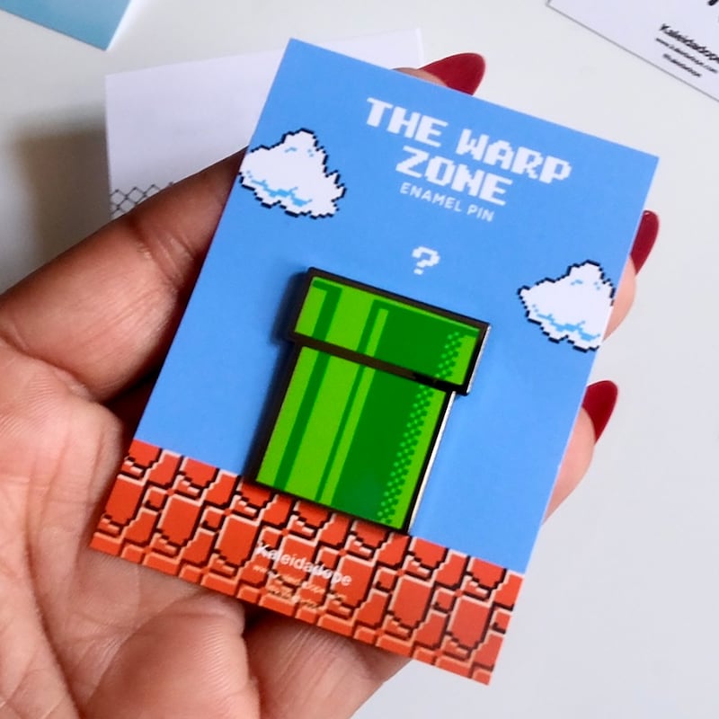 Nintendo Enamel Pin - Etsy