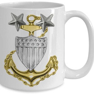 Coast Guard Chief, Senior and Master Chief Petty Officer Coffee Mug ...