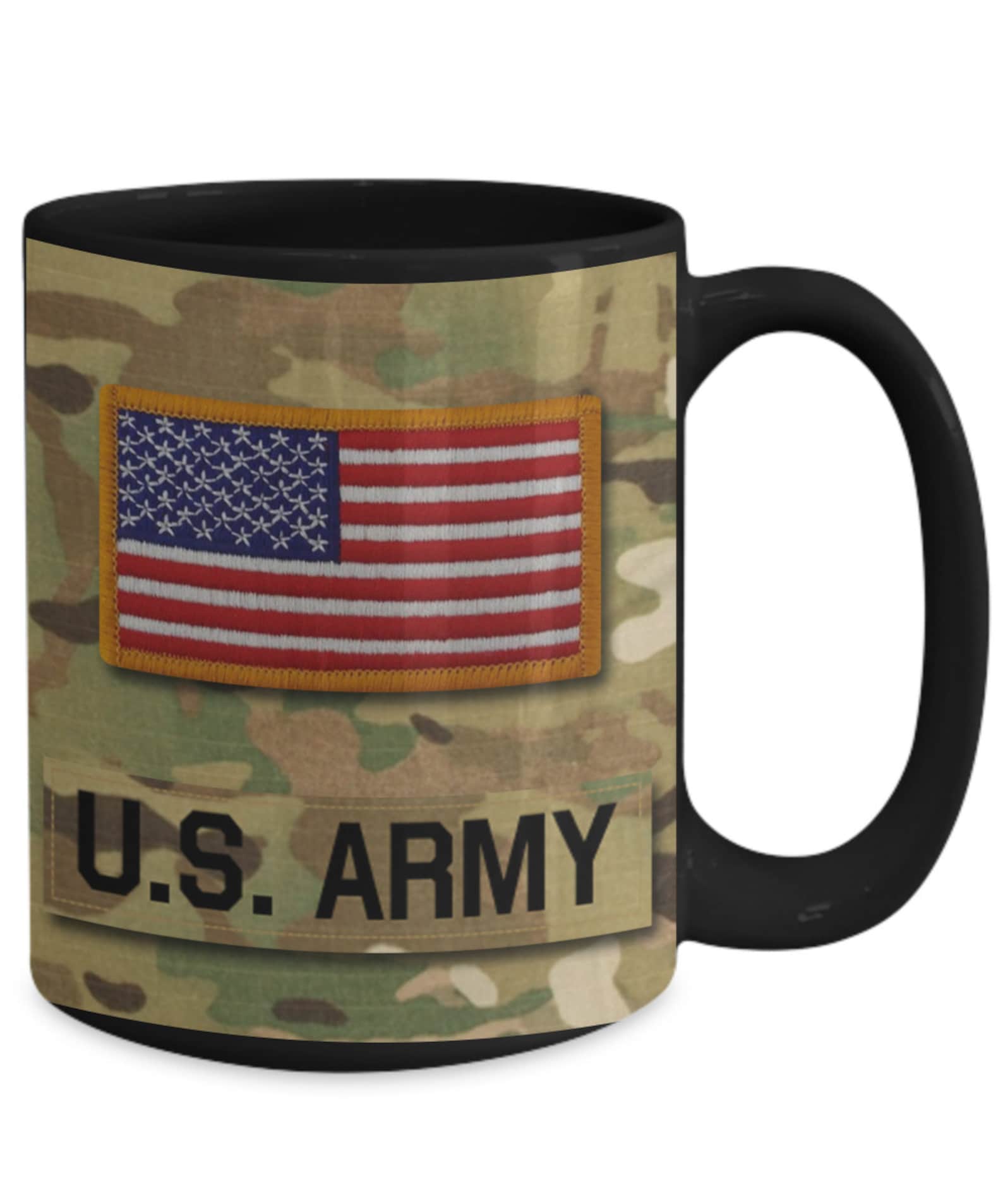 US Army Personalized Enlisted Mug All Ranks E1-E9 - Etsy
