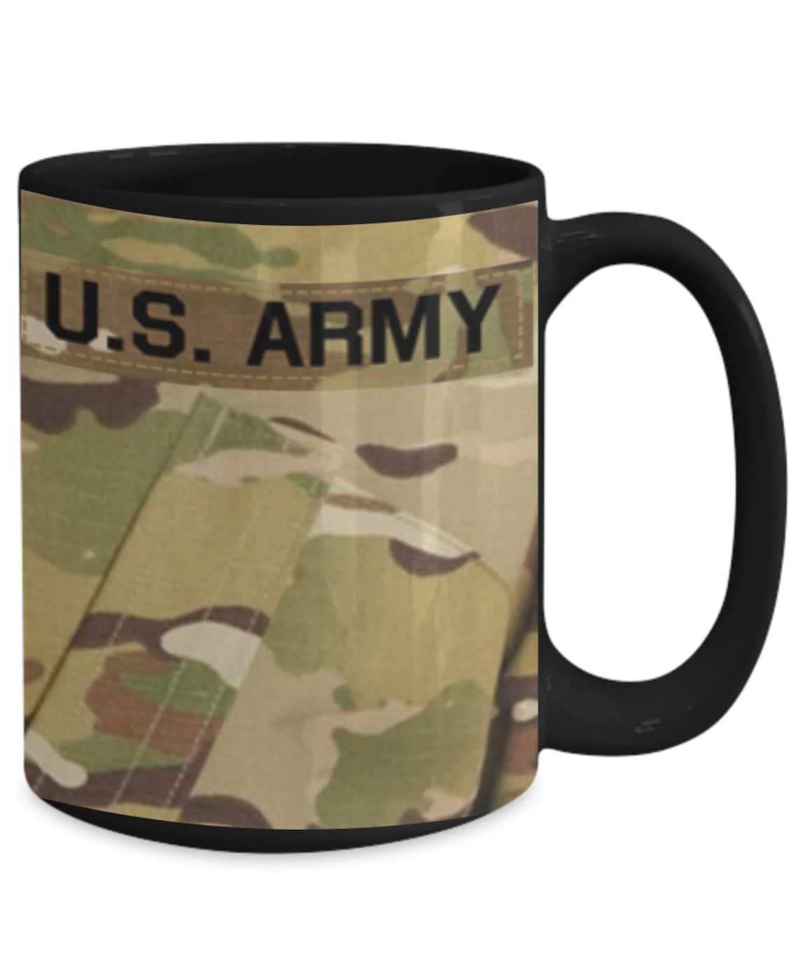 Personalized US Army Coffee Mug, Army Enlisted Ranks Private - Sergeant ...
