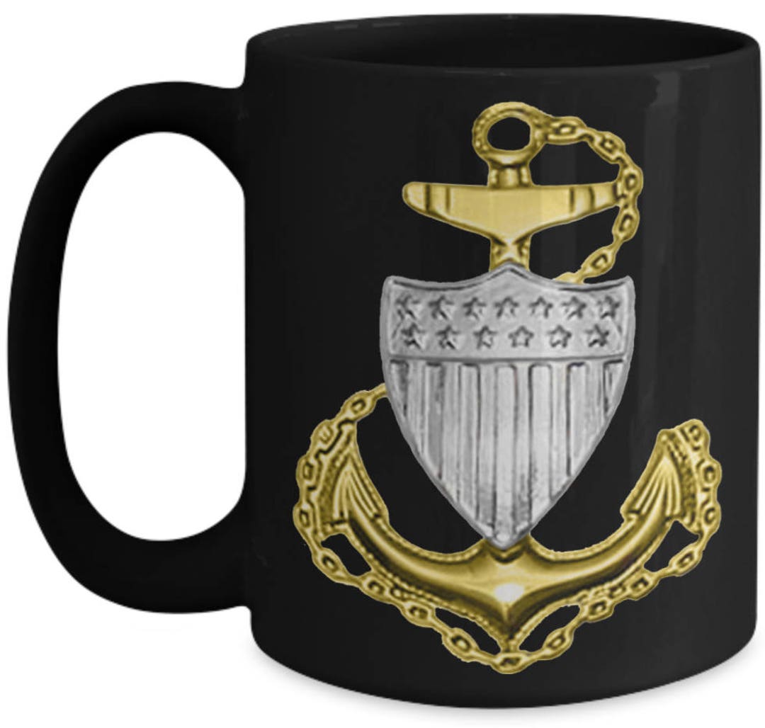 Coast Guard Chief, Senior and Master Chief Petty Officer Coffee Mug ...