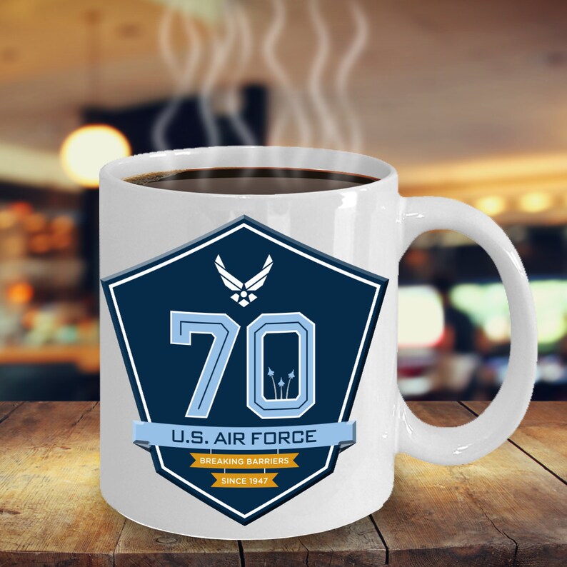 United States Air Force USAF 70th Anniversary Coffee Mug - Etsy