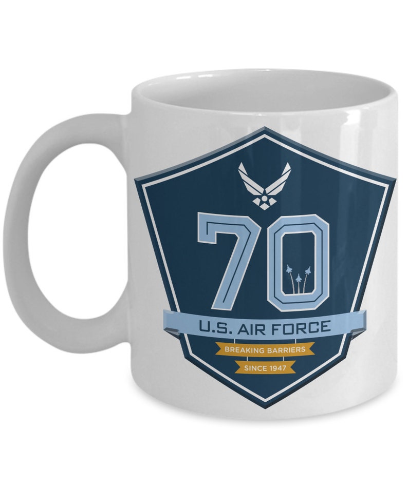 United States Air Force USAF 70th Anniversary Coffee Mug - Etsy