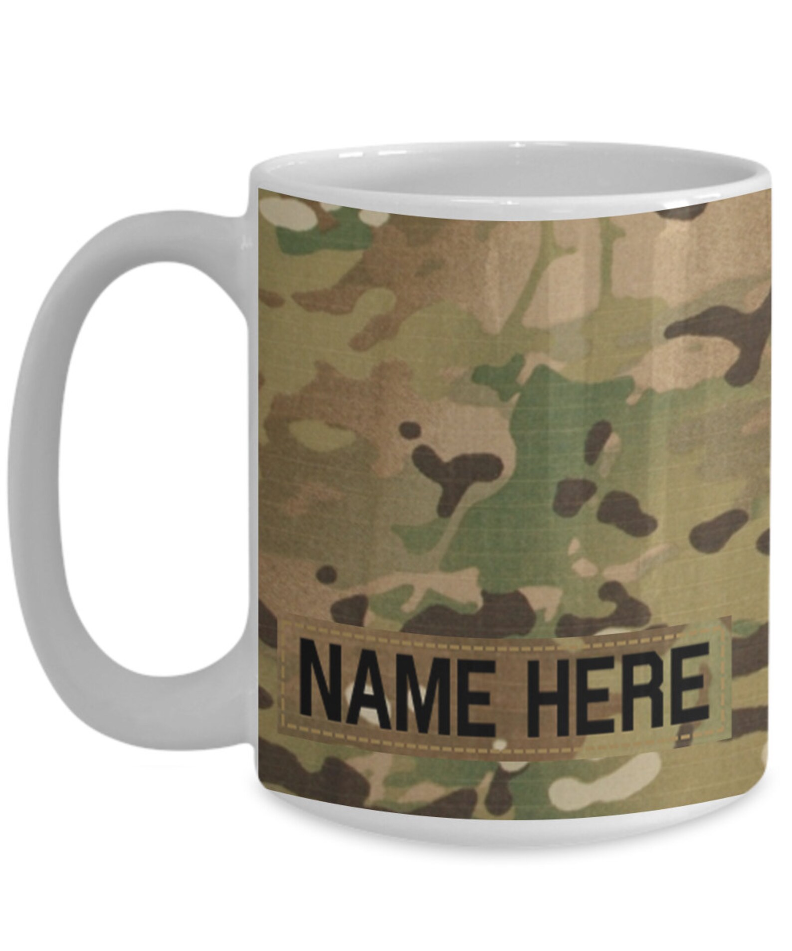 US Army Personalized Officer Mug; All Ranks, Cw1-maj Gen; Customize W ...