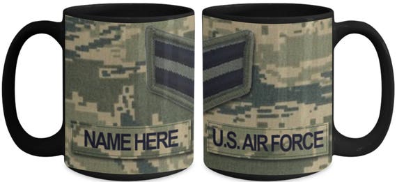 Personalized US Air Force Coffee Mug US Air Force USAF | Etsy