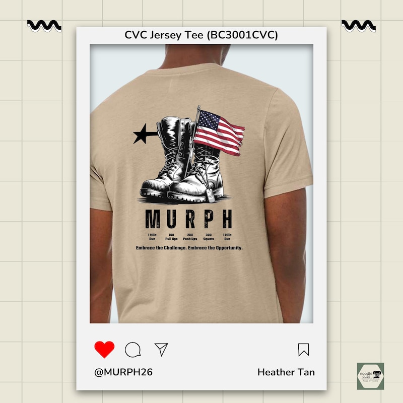 Murph Memorial Day Tshirt - Etsy