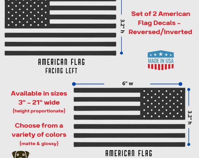 Army American Flag Decal Distressed American Flag Military Flag Army ...