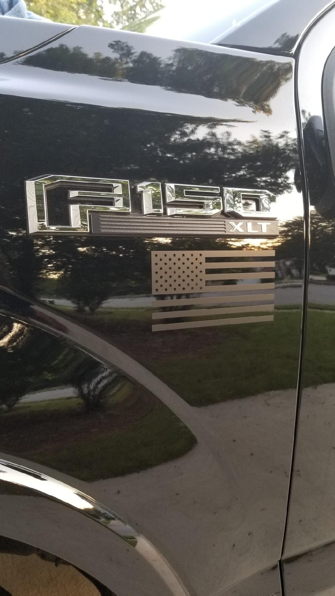 American Flag Vinyl Decal Patriotic Vinyl Sticker Truck Flag | Etsy