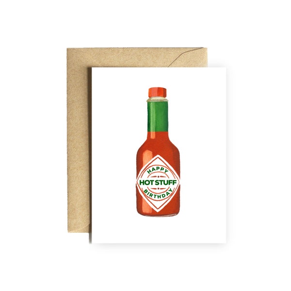 Spicy Birthday Card for Him - Etsy