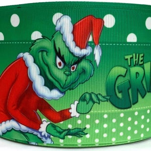 Grinch 5/8 Ribbon - Etsy
